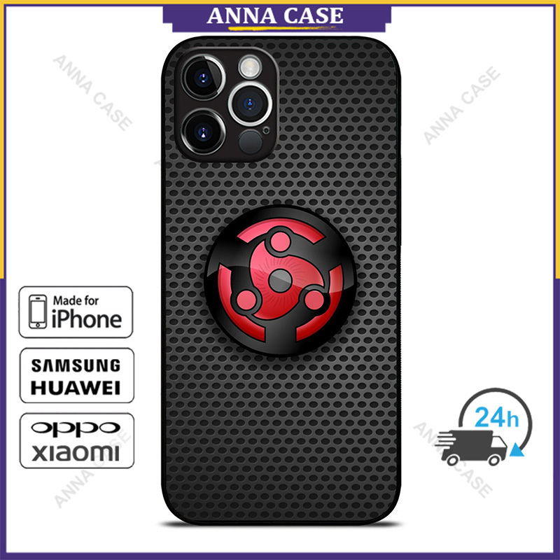 Naruto Sharingan 2 Phone Case for iPhone 16 Pro Max / 15 Pro Max / 14 ...