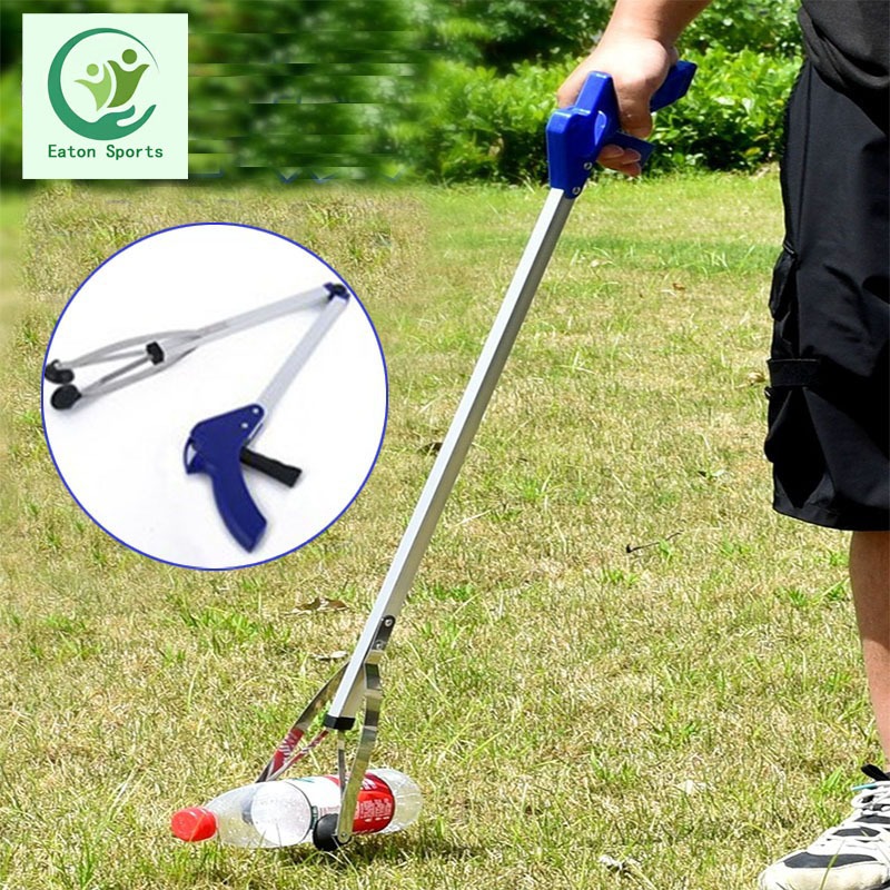 Garbage Collector Folding Picker Anti Slip Outdoor Cleaning Tools 83cm ...