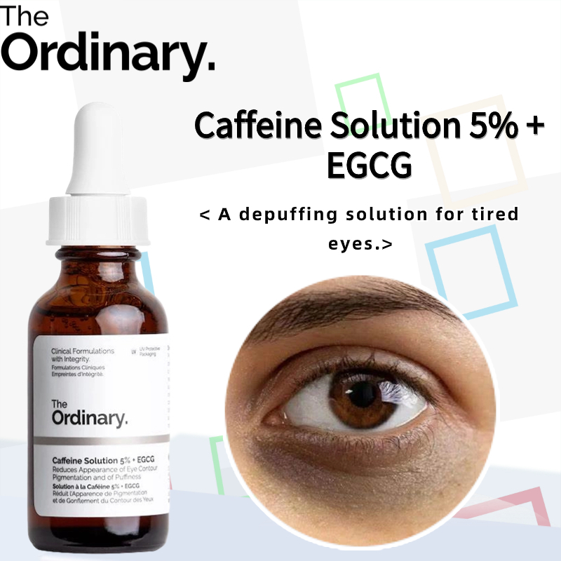The Ordinary Caffeine Solution 5% + EGCG Eye Serum Dark Circle Eyebags ...