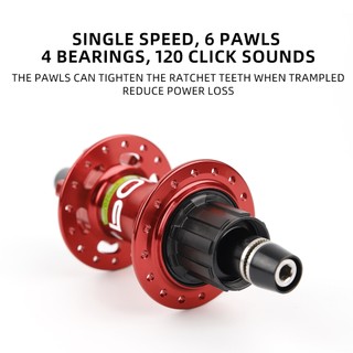 POLSO BH011 BMX Hub Trail Bike Hub 135mm Dirt Jump Rear Hub 32H Alloy ...