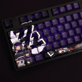 108 Keys Zenless Zone Zero Ellen Joe Keycap PBT Backlit Keycaps Cartoon ...