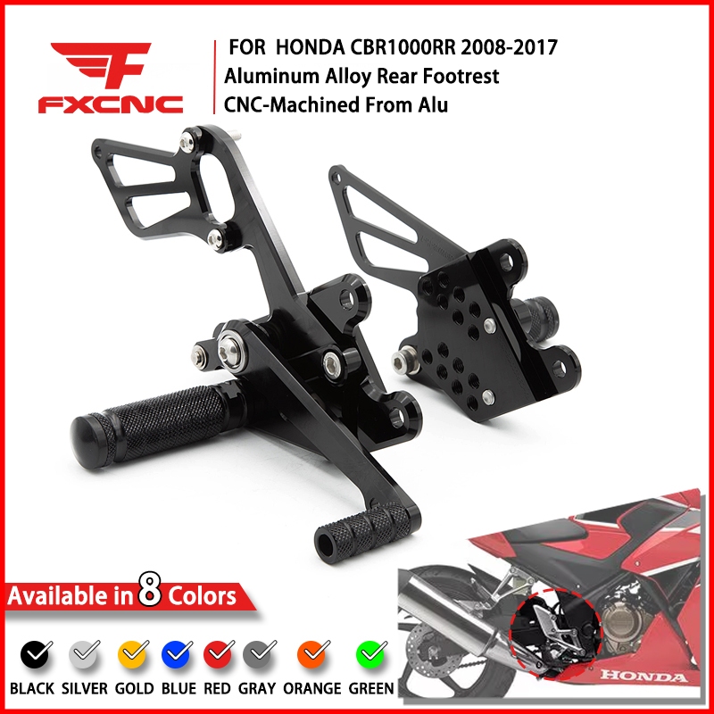 FXCNC Quick Shifter Rearset Footpeg For Honda CBR1000RR CBR 1000 ...