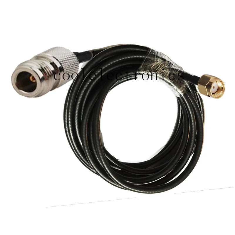 1pc RP-SMA Male to N Female Jack connector 5D-FB 50-5 Coaxial Cable RF Adapter Cable 50ohm 1/2/3 ...