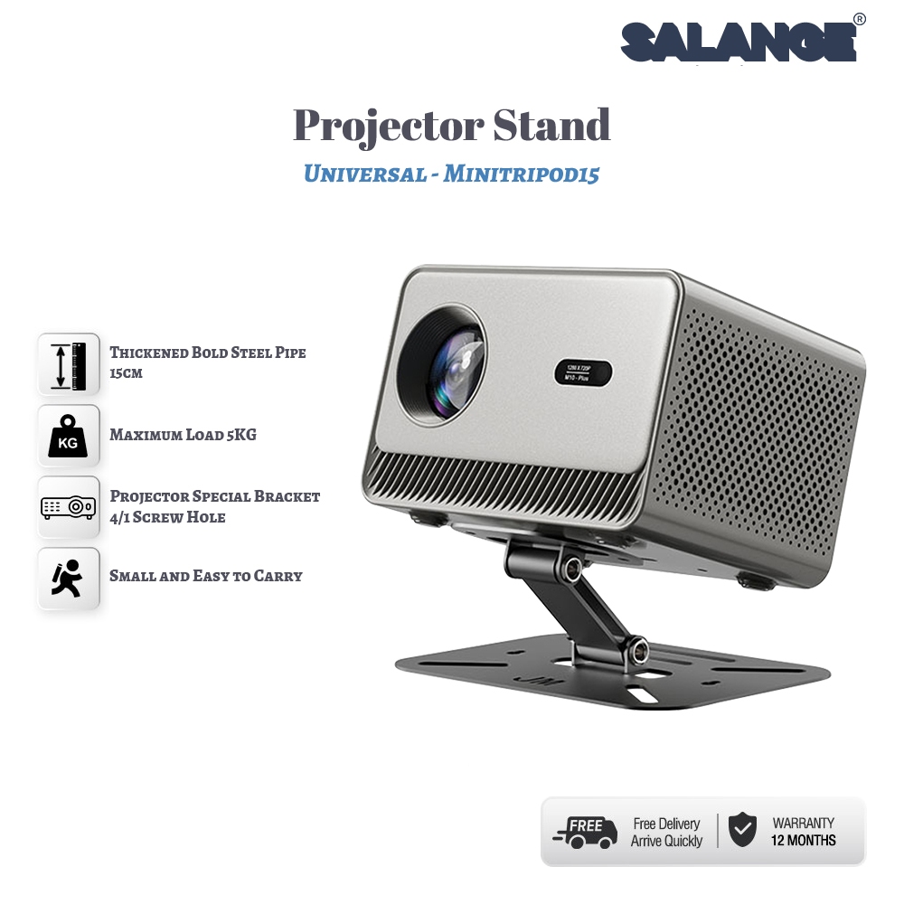 Salange Desktop Projector Stand, Adjustable Projector Mount with 1/4 ...
