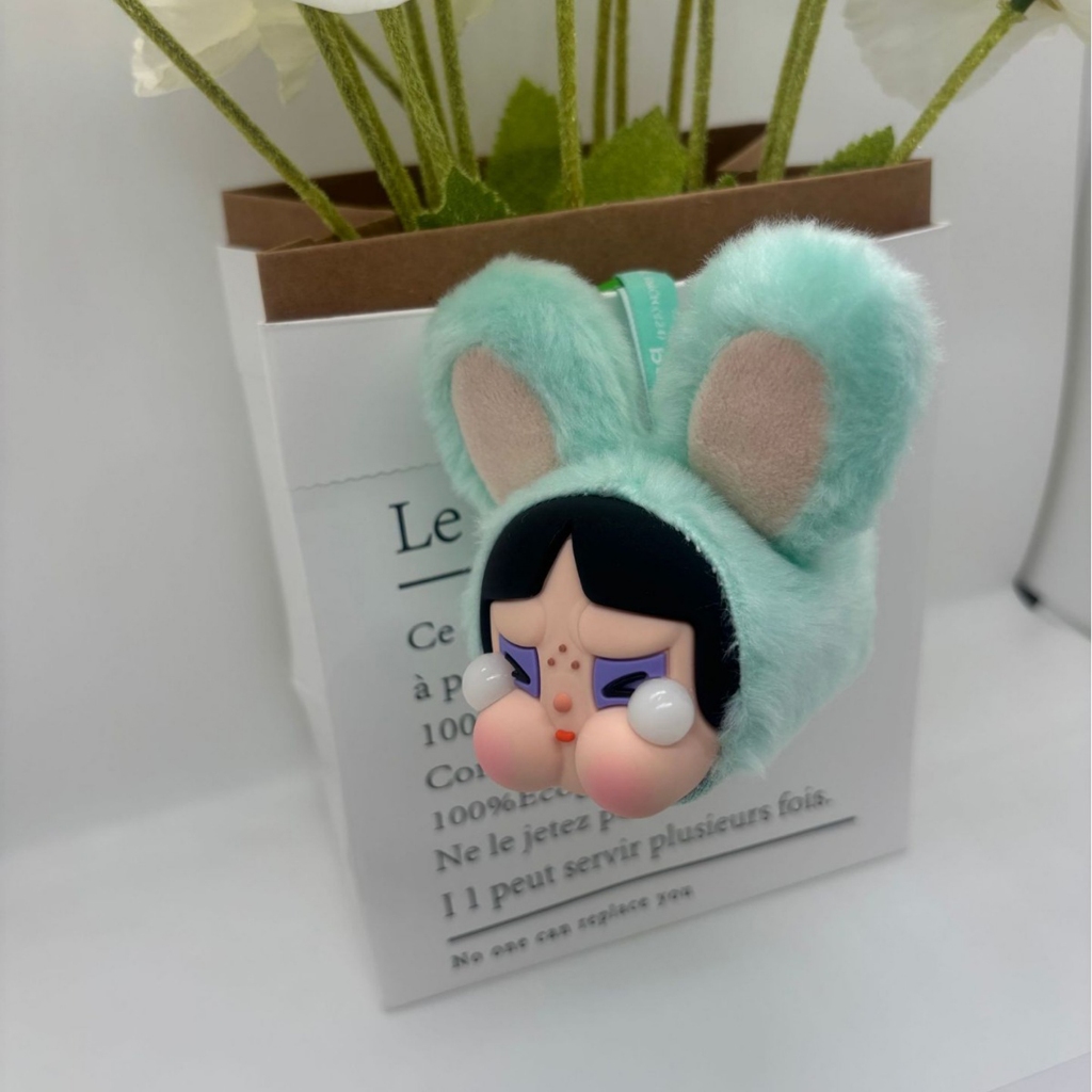 Cartoon Plush Doll Keychain Cute Girls Key Chain with Doll Pendant ...
