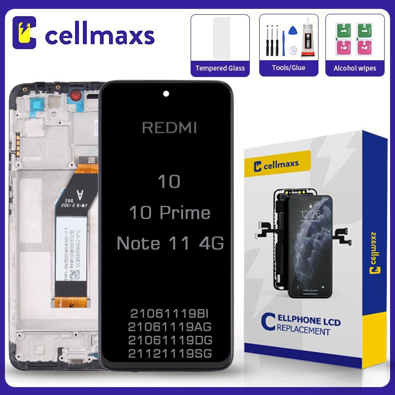 For XIAOMI REDMI 10 2022 Prime Note 11 4G 21061119BI 22011119TI ...