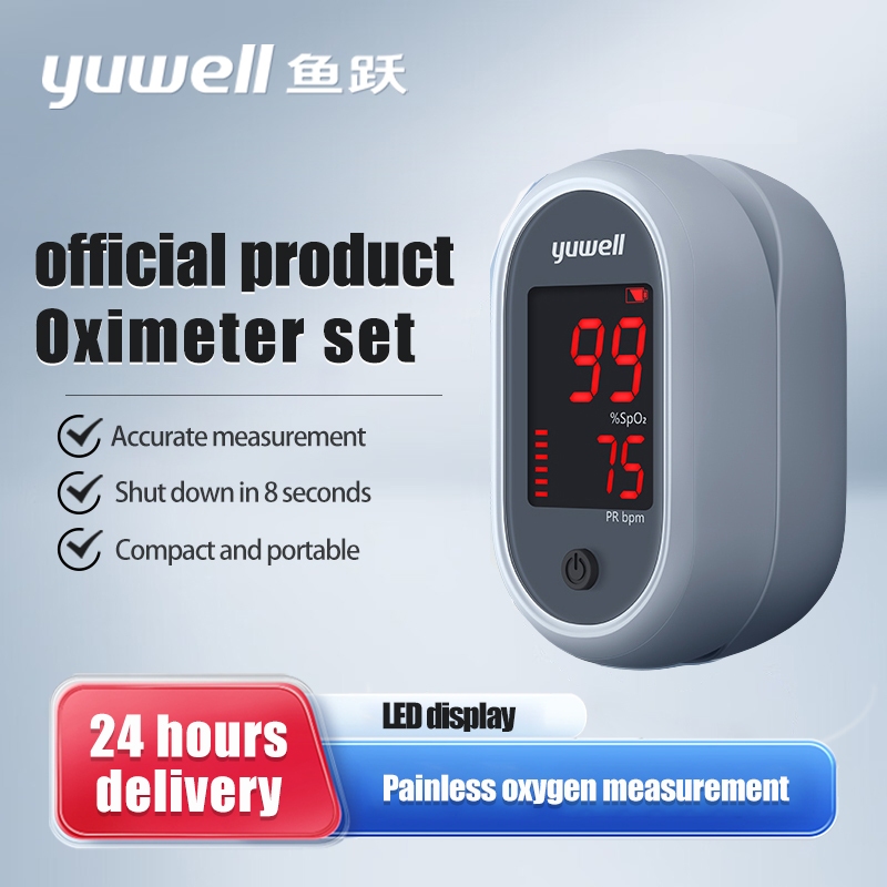 Yuwell Oximeter finger clip blood oxygen saturation pulse detector ...