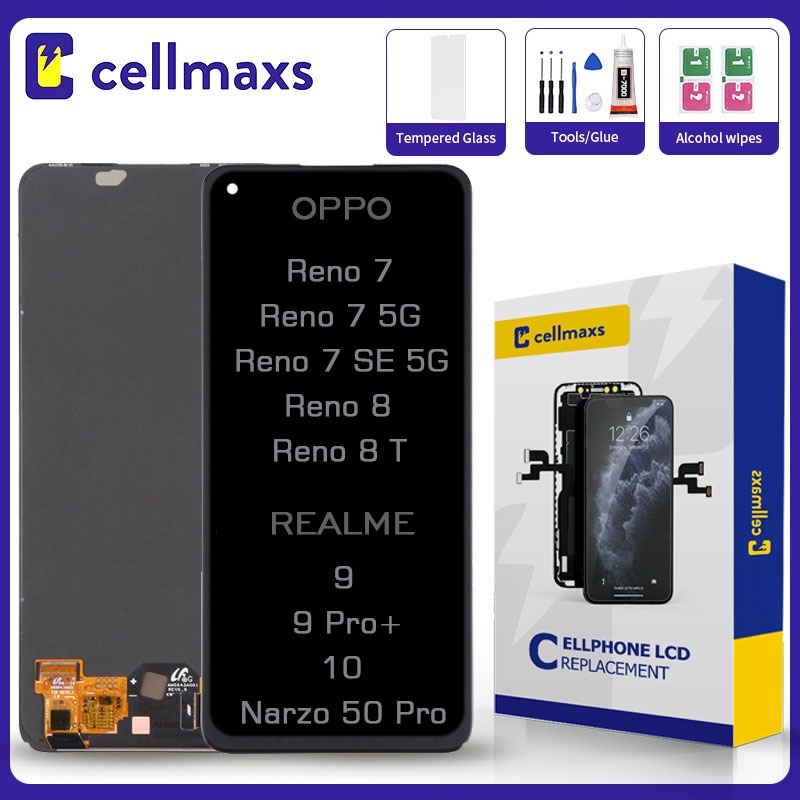 For OPPO A78 4G Reno7 SE Reno8 T F21 Pro Find X5 Lite REALME 9 10 9 ...