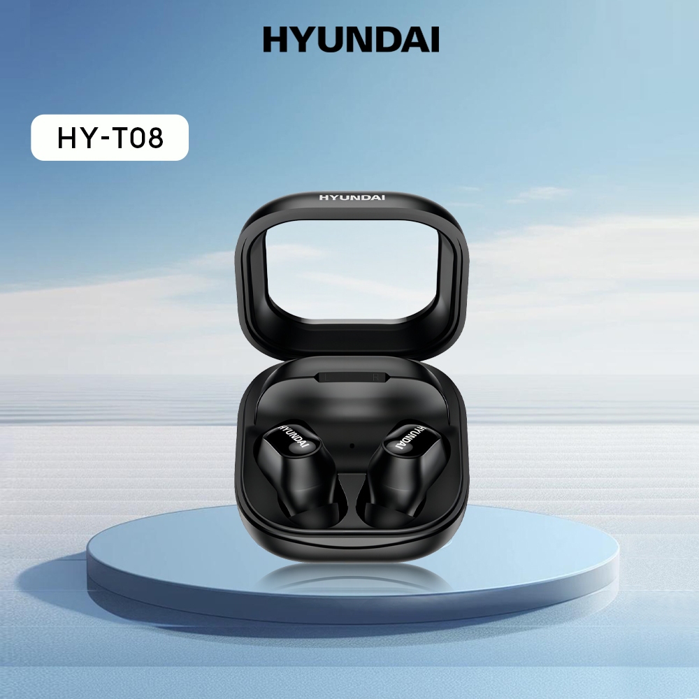 Hyundai HY-T08 earphone Wireless Headsets 200 mAh battery 6 hours of ...