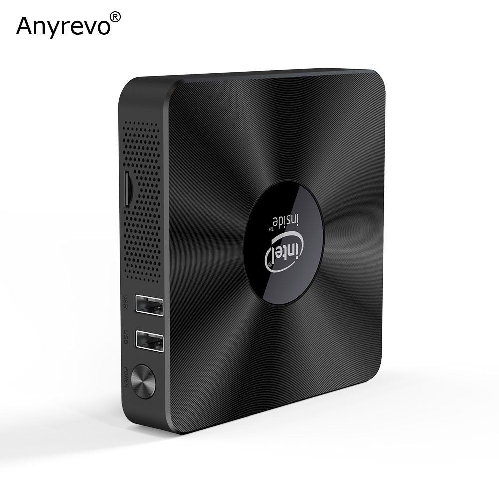 Mini PC Intel Celeron N3350 Dual Core Windows 10 Mini PC UHD HTPC With ...