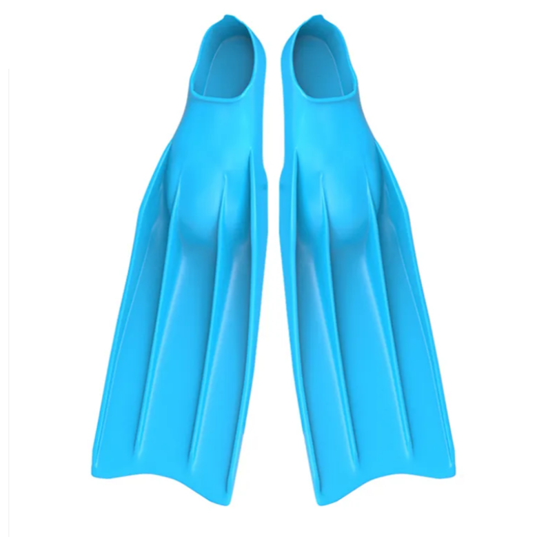 Ysla Silicone Short Fins for Freedive Scuba Swimming Training Full Foot ...