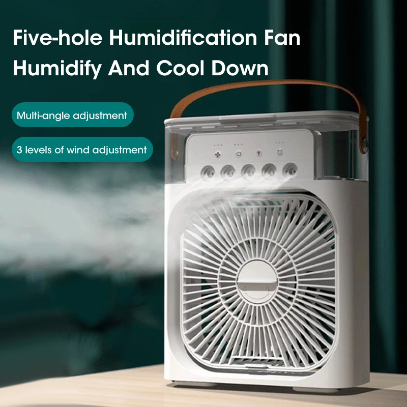 Portable Humidifier Fan AIr Conditioner Household Small Air Cooler ...