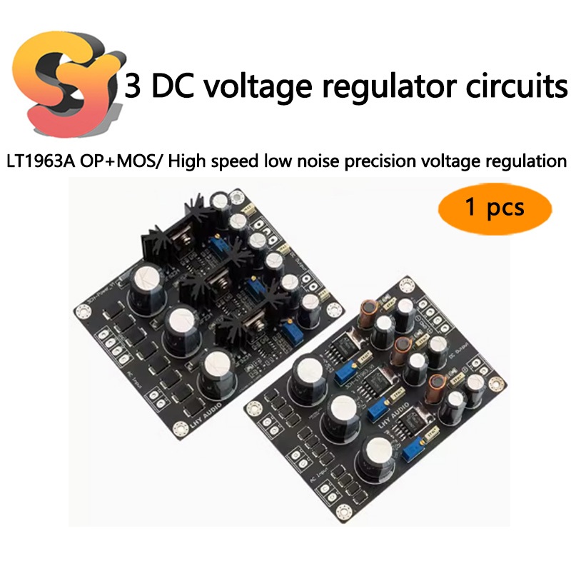 [Ready Stock Supply] 1pcs 3-Channel DC Linear Positive Negative Voltage ...