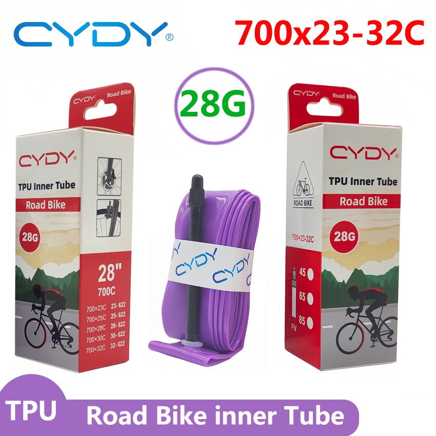 Ultra light TPU inner tube road bike tire 700Cx23C/25C/28C/32C weighing ...