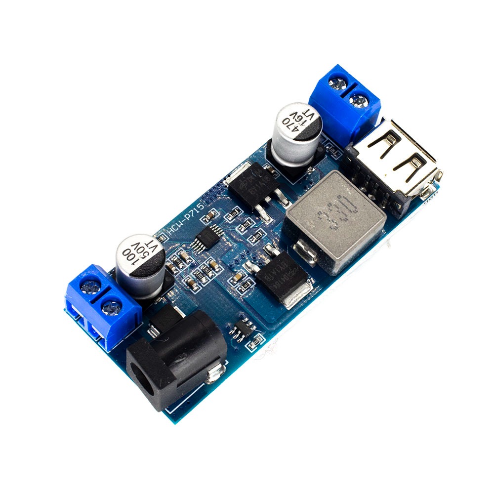 1PCS DC-DC 24V 12V to 5V 5A Step Down Power Supply Buck Converter ...