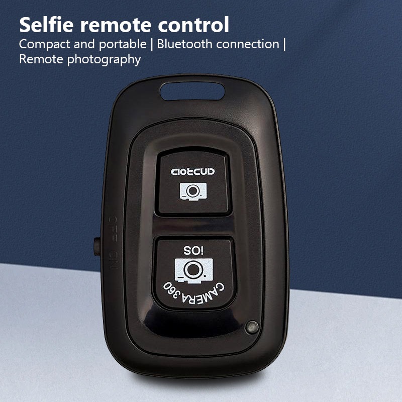Selfie Remote Control Compact Portable Bluetooth Connection Remote ...