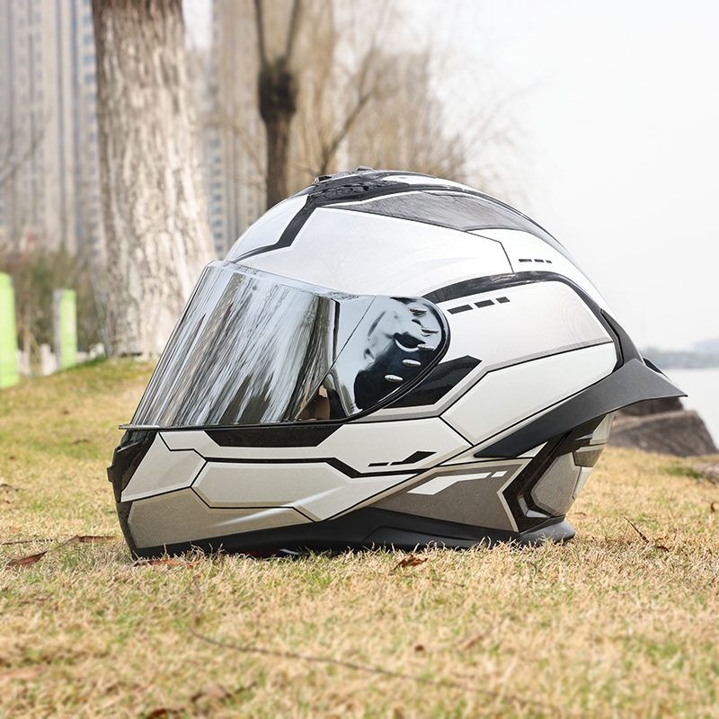 Motorcycle helmets, men's and women's full helmets, four season ...