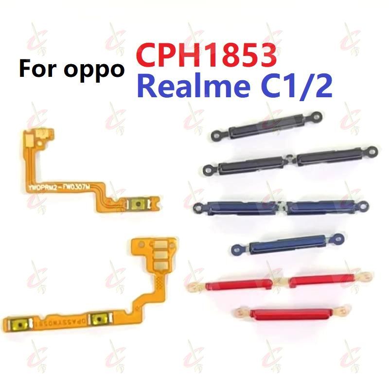 Power On off volume button flex for OPPO Realme C1 2 A3S CPH1853 ...