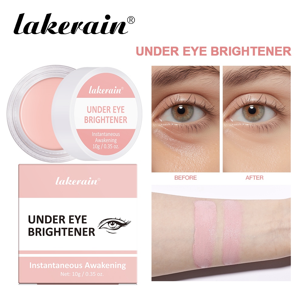 Lakerain Color Corrector Concealer Palette - Pink For Dark Circles ...