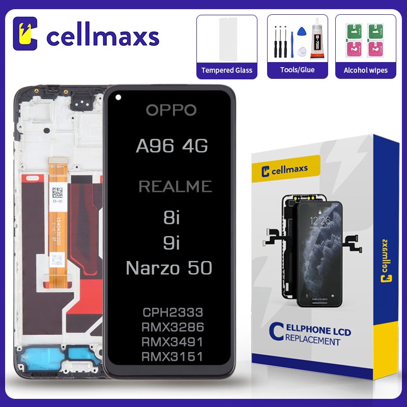 For OPPO A96 4G REALME 8i 9i Narzo 50 CPH2333 RMX3286 RMX3491 RMX3151 ...