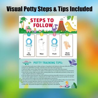 Potty Training Sticker Chart ,Toilet Training Routine Chart for ...