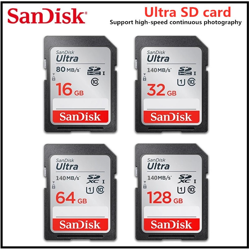 Ultra SD card 8GB 16GB 32GB 64GB 128GB up to 140MB/s memory card UHS-I Class 10 storage card ...