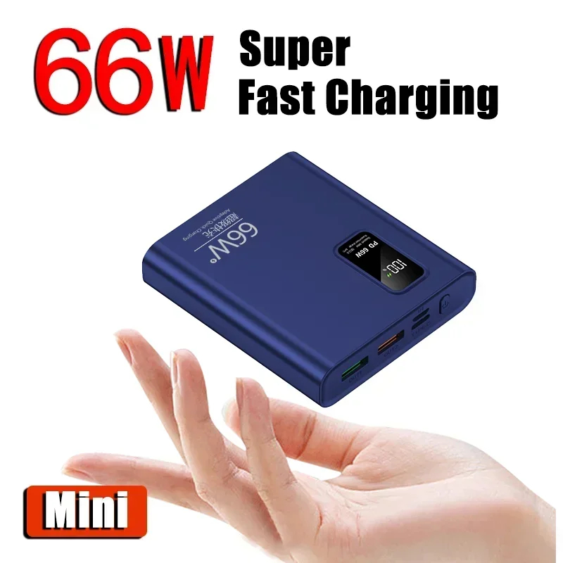 Mini Fast Charging Power Bank Portable 2000mAh Charger Digital Display ...