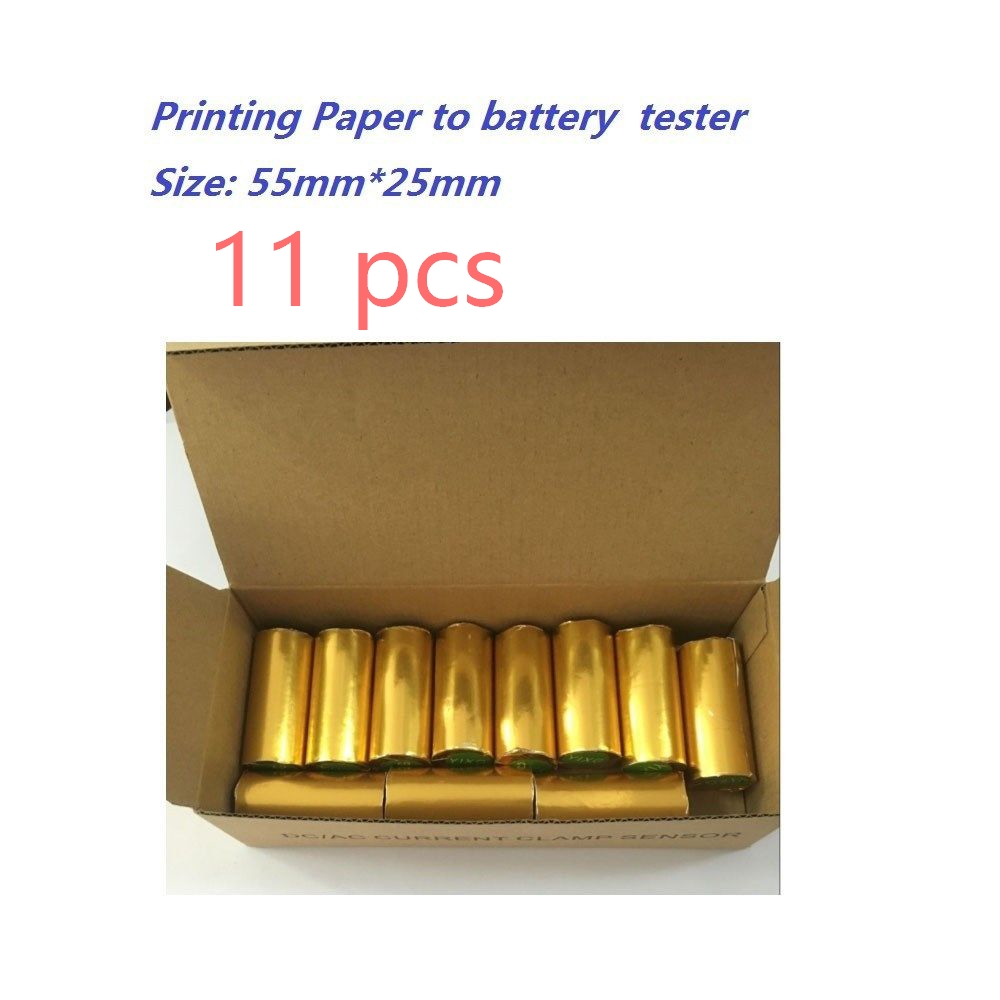 Battery tester printing paper 11PCS/55 * 25mm | Shopee Philippines