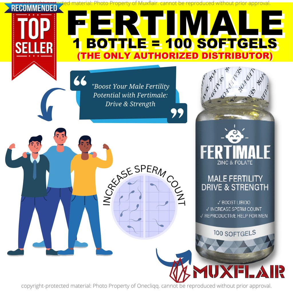 Fertimale Male Fertility | Boost Libido & Increase Sperm Count | FDA ...