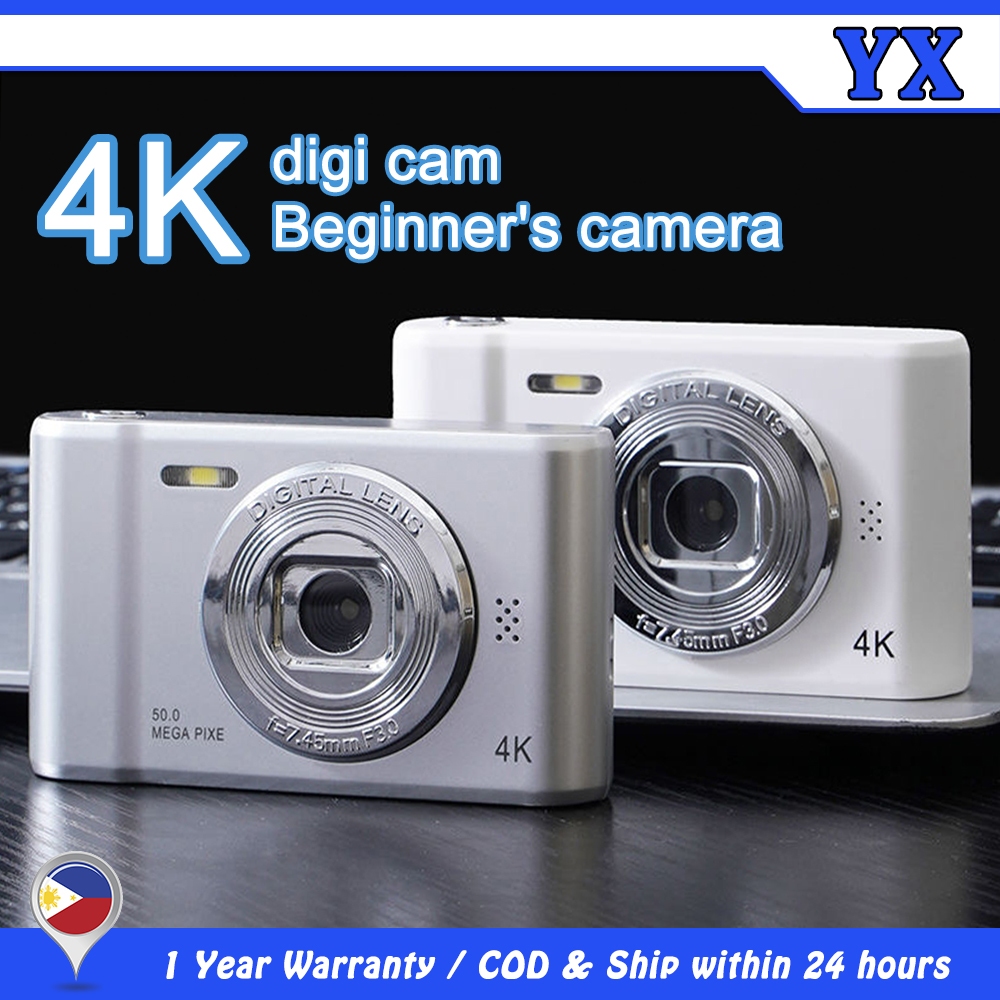 4k digi cam Beginner's camera digital camera Mini Autofocus Camera for ...