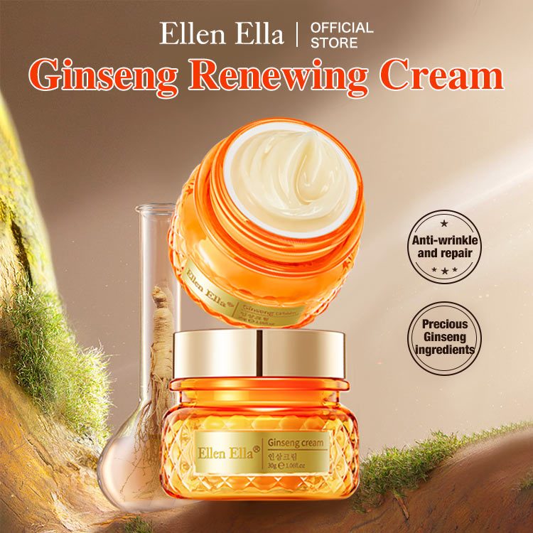 【NEW】Ellen Ella Ginseng Renewing face Cream Anti wrinkle Repair Skin ...