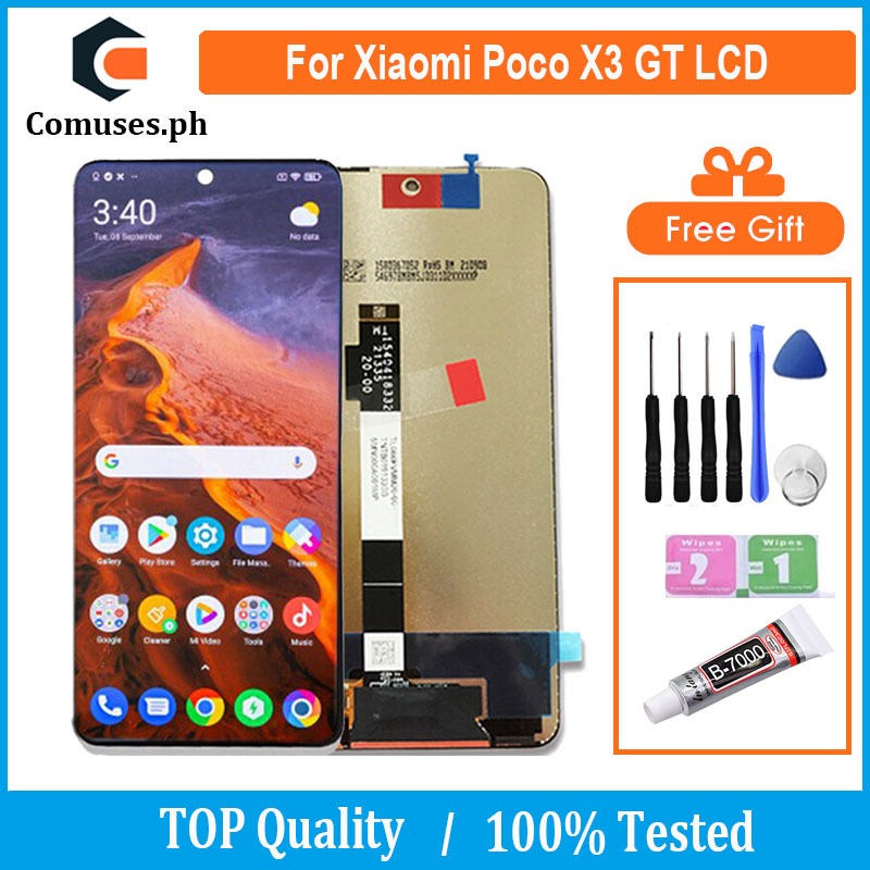 COMUSES Original LCD For Xiaomi Poco X3 GT LCD Display Touch Screen Digitizer Assembly ...