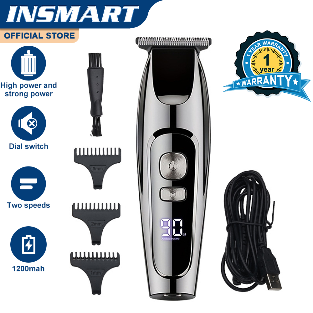 INSMART Razor Hair Cut Rechargable Hair Clipper For Man Razor Hair Cut ...