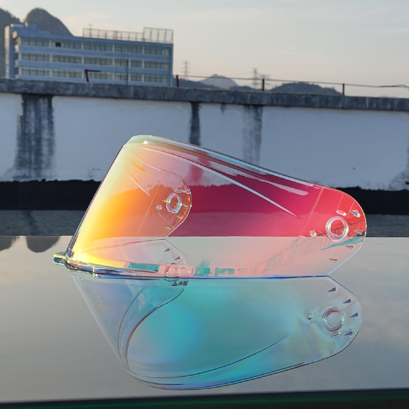 ORZ 958 B08A A03 motorcycle helmet lenses, transparent lenses, black ...