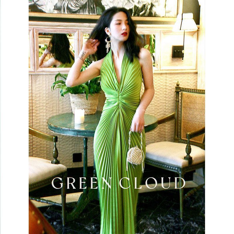 JS prom Evening Dinner Gown Fishtail formal dress temperament Haute ...