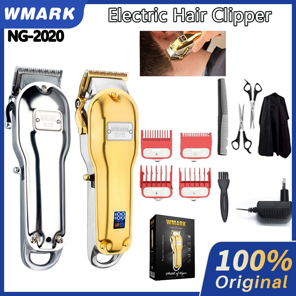 WMARK Rechargeable Hair Trimmer Adjustable All-metal Desgin Men's ...