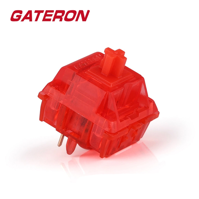 Custom Switch Gateron Ink 5 pin V2 Switches Transparent Smokey Housing ...