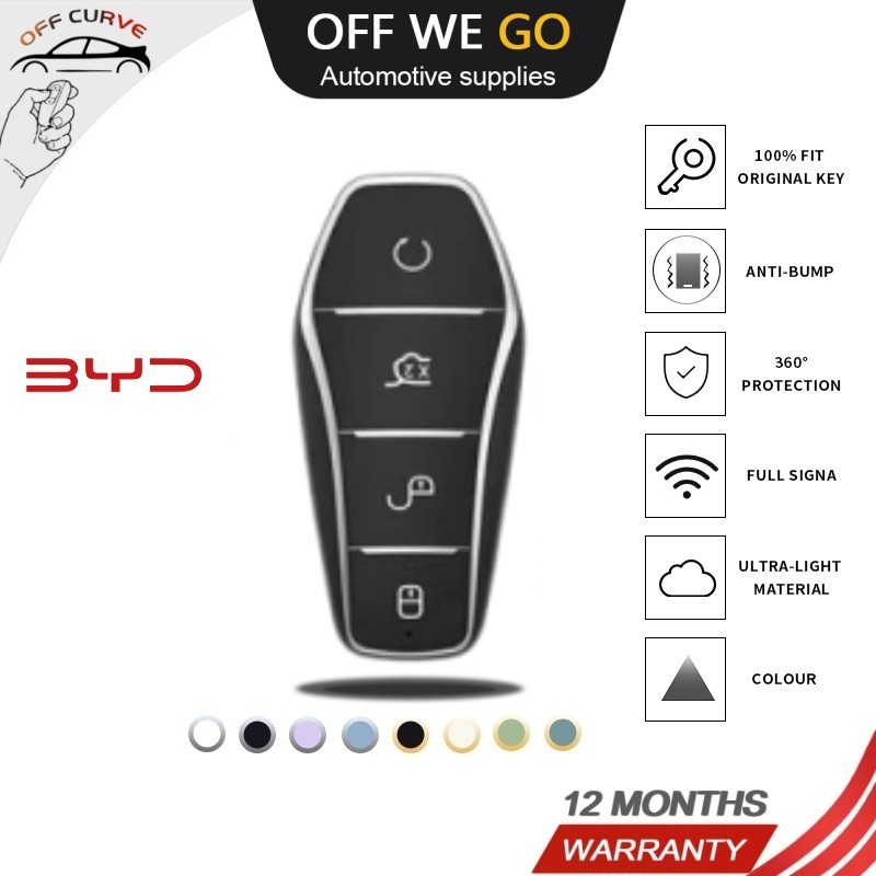 For BYD Qin Plusdmi Atto 3 Han EV Dolphin New leather Car Key Case ...