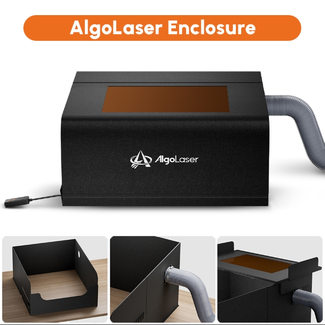 AlgoLaser Foldable and Smoke-proof Laser Engraver Enclosure for ...