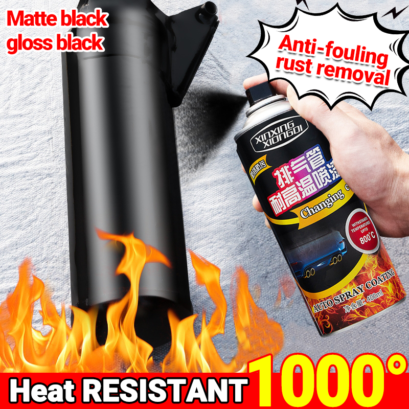 Motorcycle Parts High Temp Spray Paint Engine Coating Spray 400ml ...