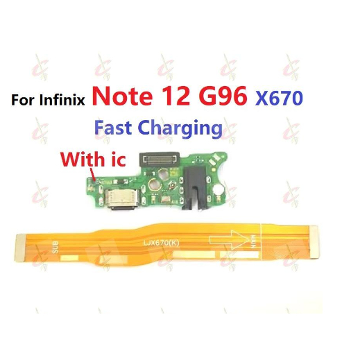 Charging board flex for Infinix Note 12 G96 Turbo Main board Mainboard ...