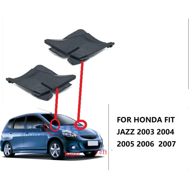 Front windshield wiper cowl wrap corner side trim cover for Honda FIT ...