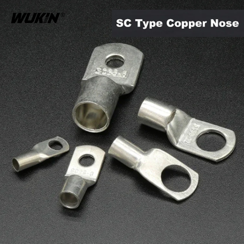 SC Type Wire Nose Terminal Bare Copper SC6 SC10 SC16 SC25 Battery Block ...