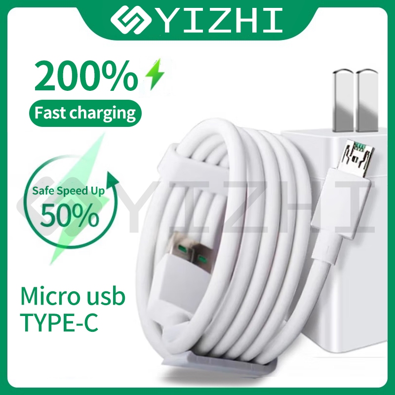20W VOOC Super Flash Fast Charger 5A Micro USB Type C Fast Charging ...