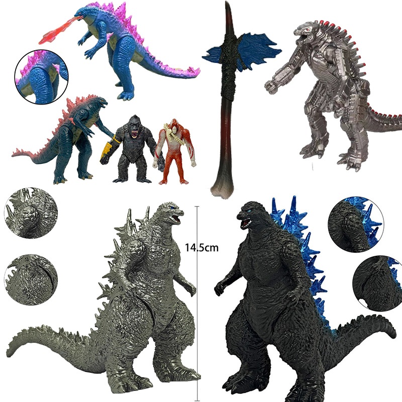 Shimo Godzilla Vs Kong: The New Empire Godzilla King Kong Axe Burning ...