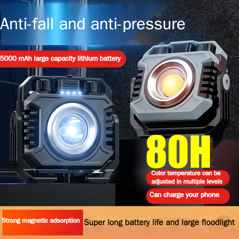 Newly upgraded multifunctional outdoor strong light built-in battery ...