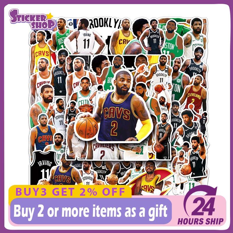 50Pcs Basketball NBA Kyrie Irving Star Sticker DIY Mobile Phone ...