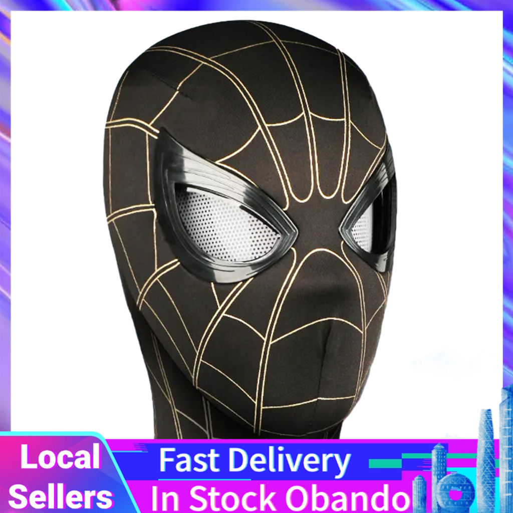 The Avengers Iron Spiderman No Way Home Miles Morales Elastic Mask ...