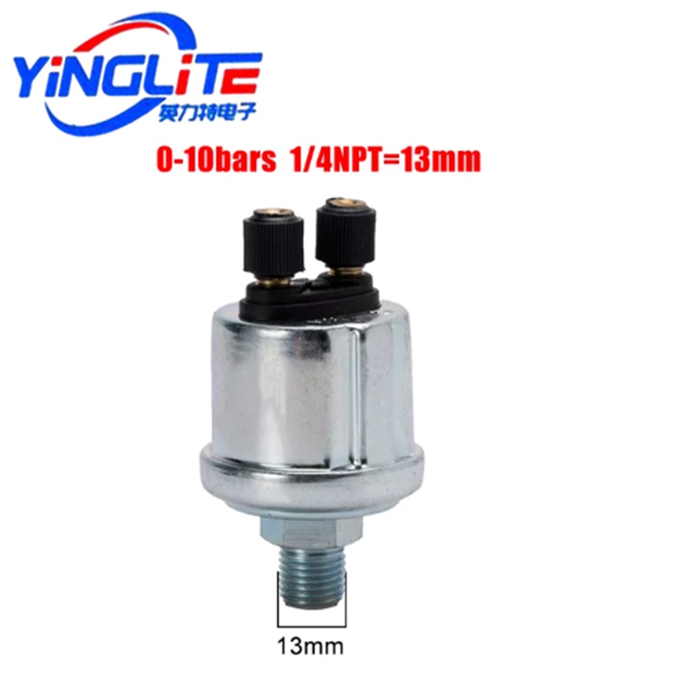 Universal VDO oil Pressure Sensor 0 to 10 Bars Generator Sensor 1/8NPT 10MM | Shopee Philippines