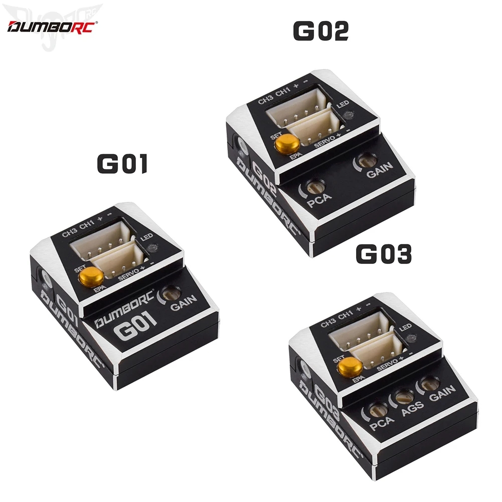 DUMBORC Gyro G03 G02 Automatic Stability Control Gyroscope for RC Drift ...